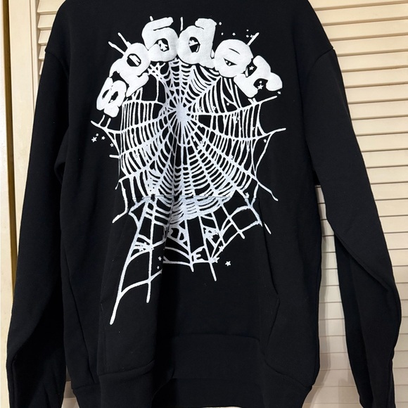 Sweaters | Sp5der Hoodie Black | Poshmark